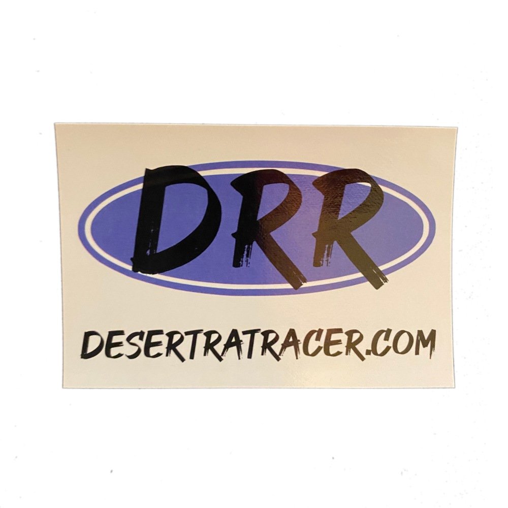 DRR Logo Sticker 6 Pack - Desert Rat Racer